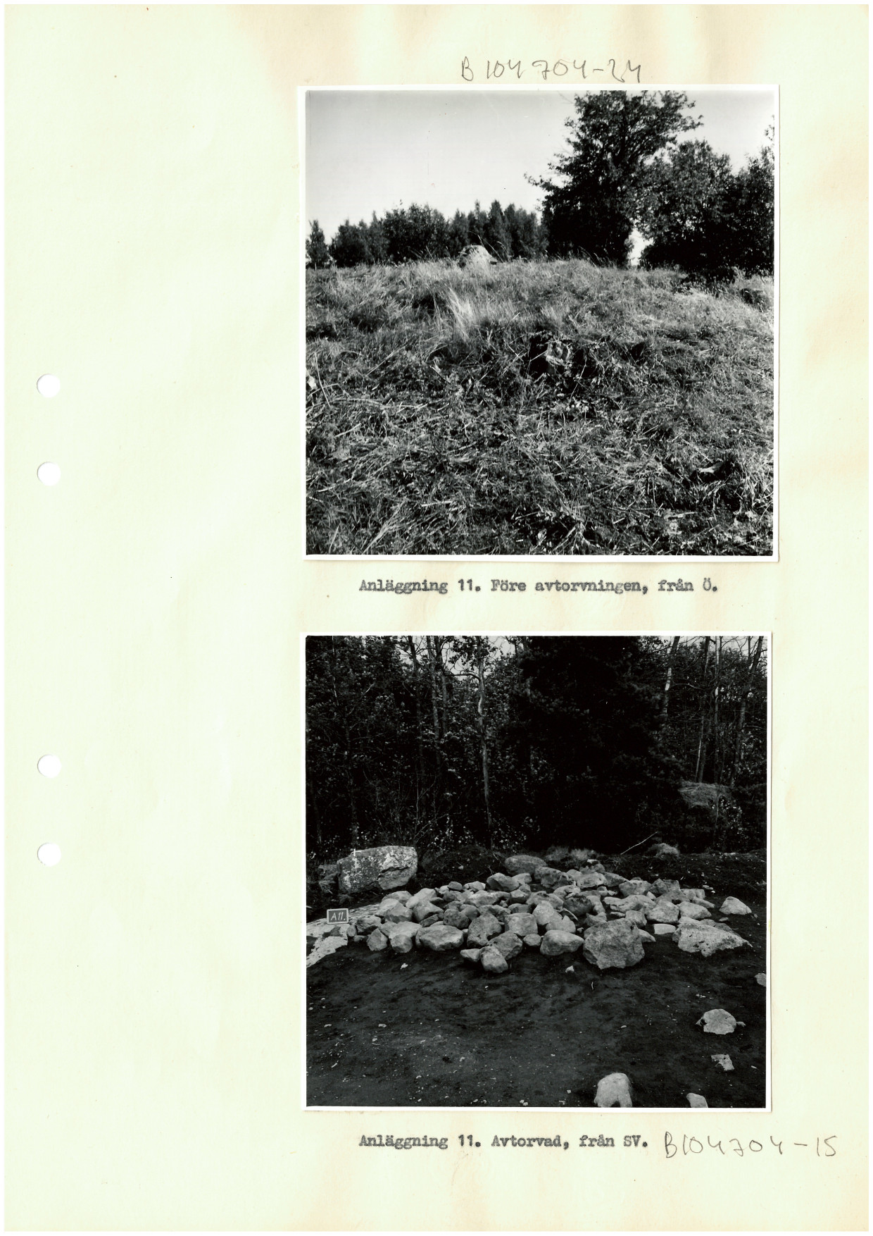 Hummelbacken - rapport, ritningar och fotoplaner.